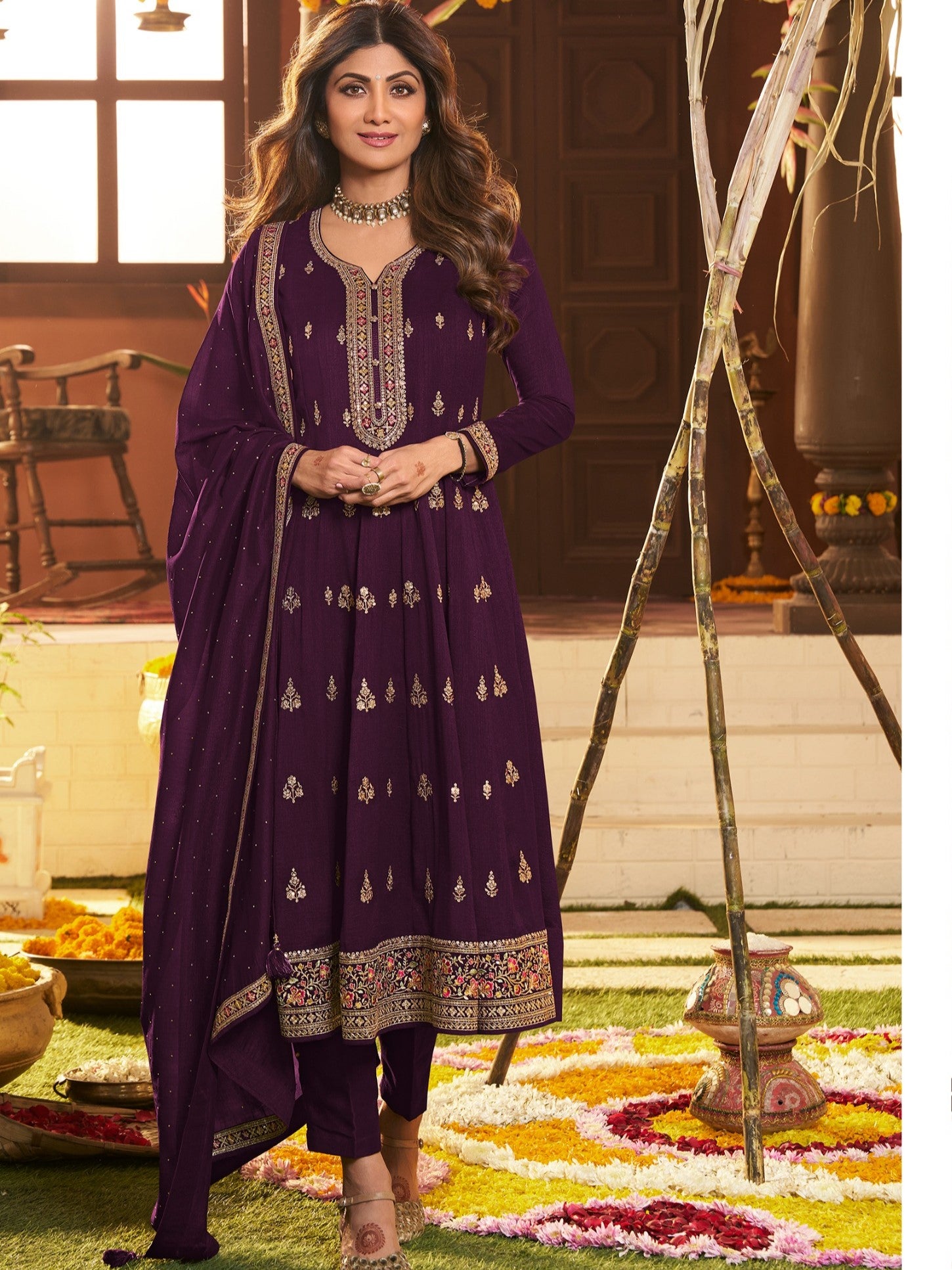 Shamisha Flair Kamiz & Pant – Manilal & Sons